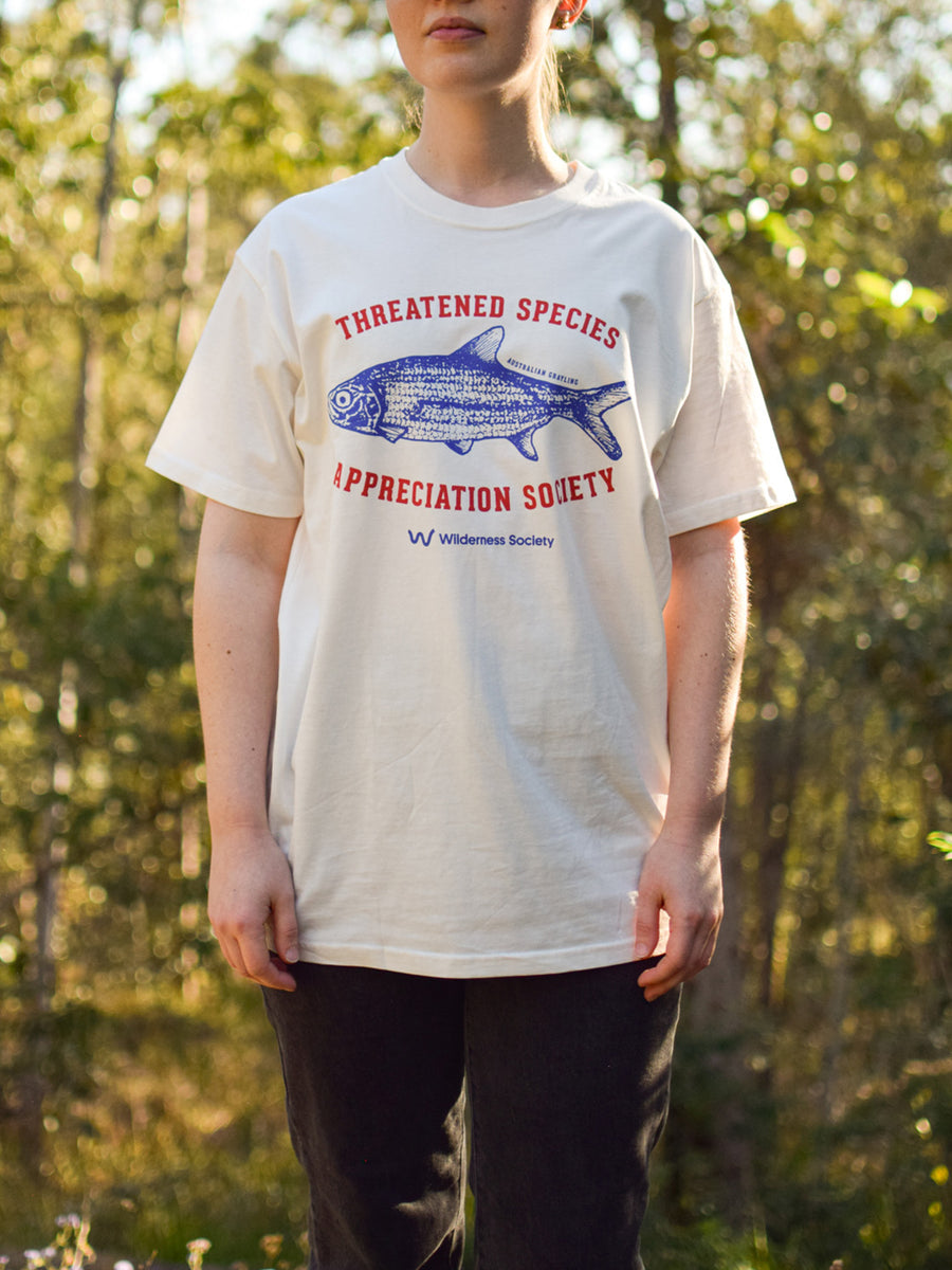Australian Grayling Natural Organic T-Shirt – The Wilderness Society