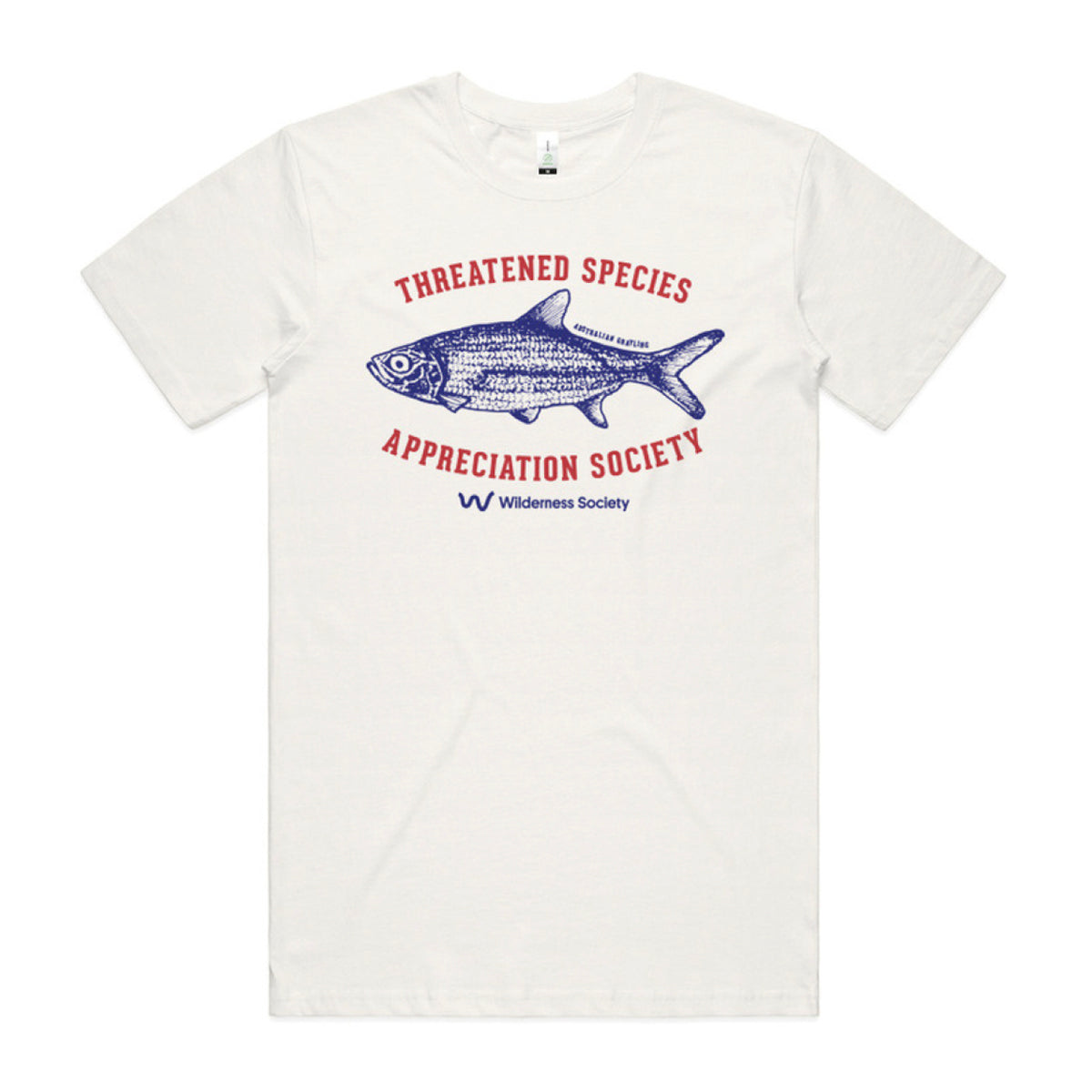 Australian Grayling Natural Organic T-Shirt – The Wilderness Society